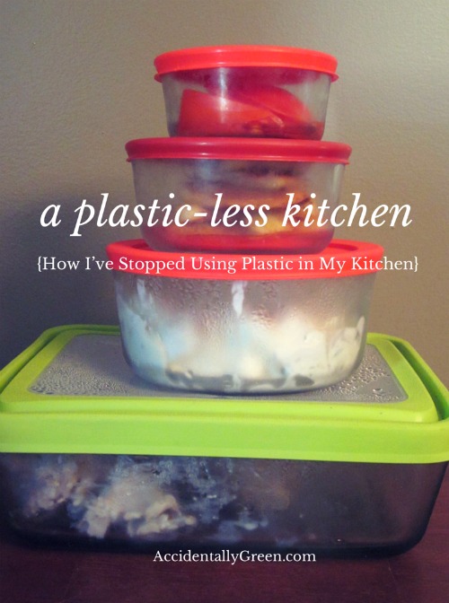 A Plastic-less Kitchen {AccidentallyGreen.com} • Accidentally Green